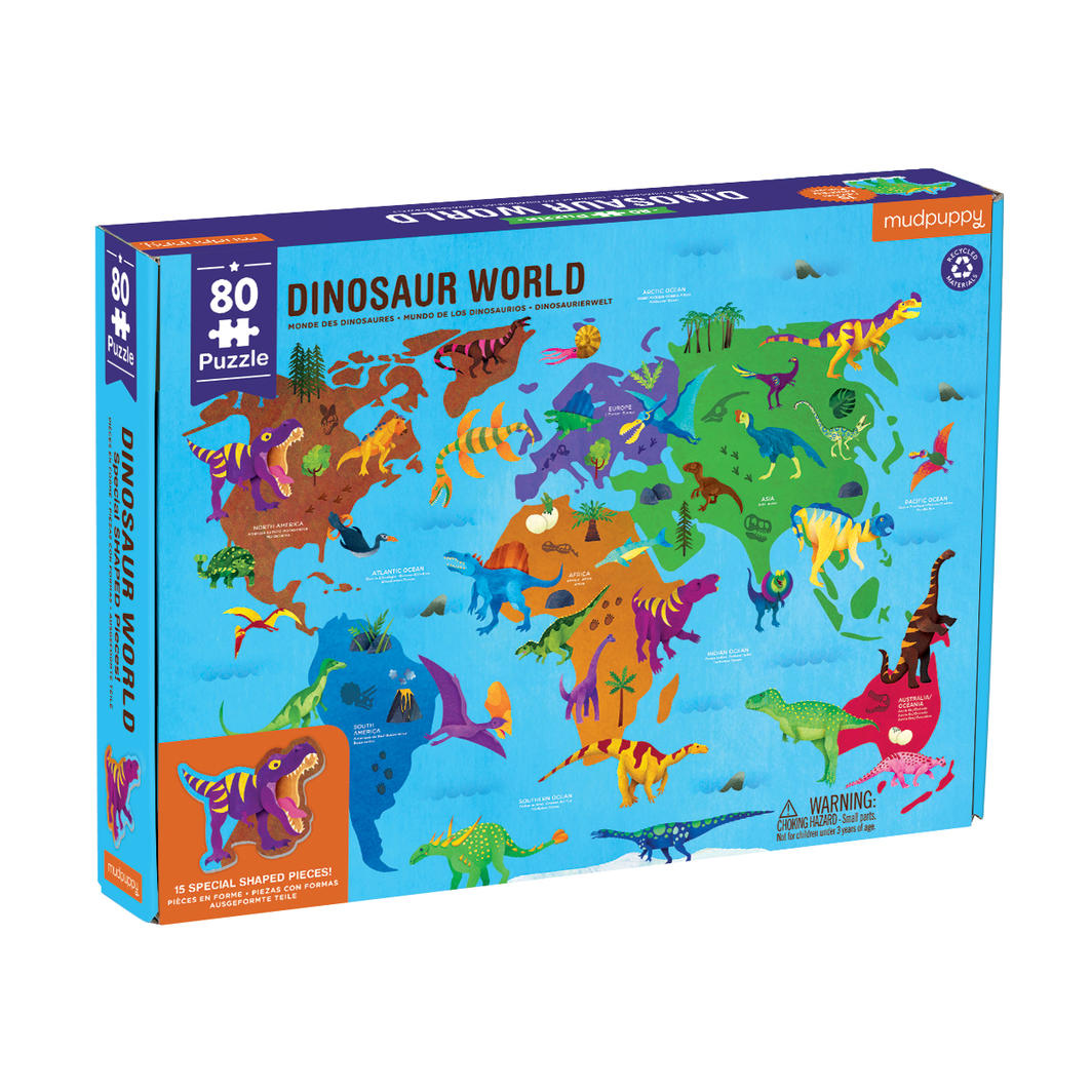Mud Puppy | Dinosaur World Geography Puzzle
